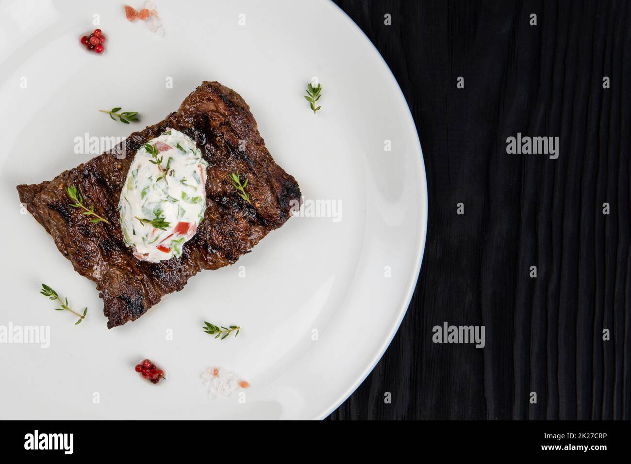 Grilled beef plate hi-res stock photography and images - Alamy