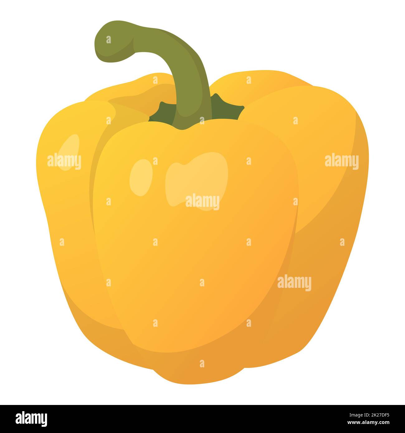 Yellow Pepper Clipart