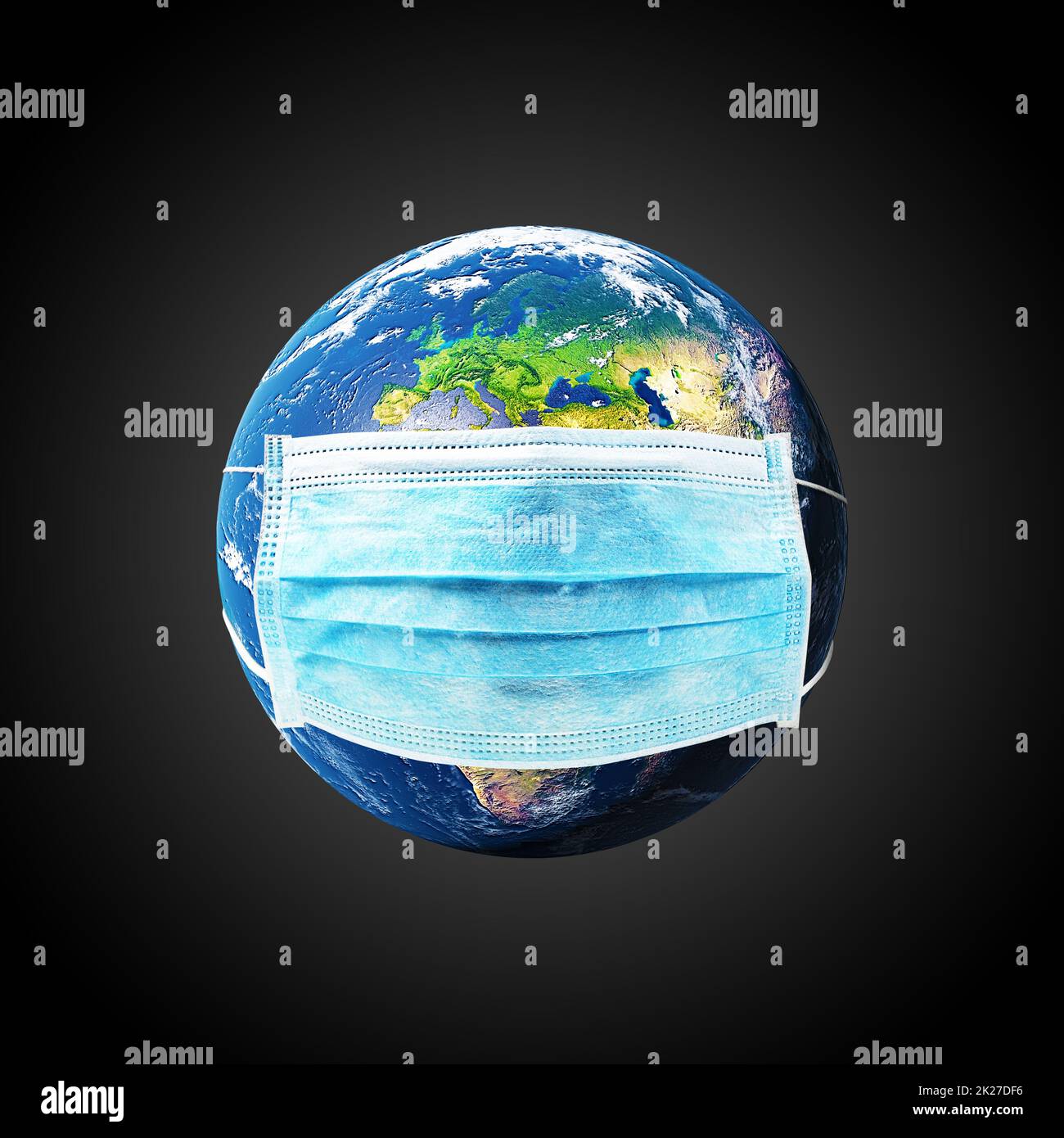 World planet wearing medical hi-res stock photography and images - Alamy