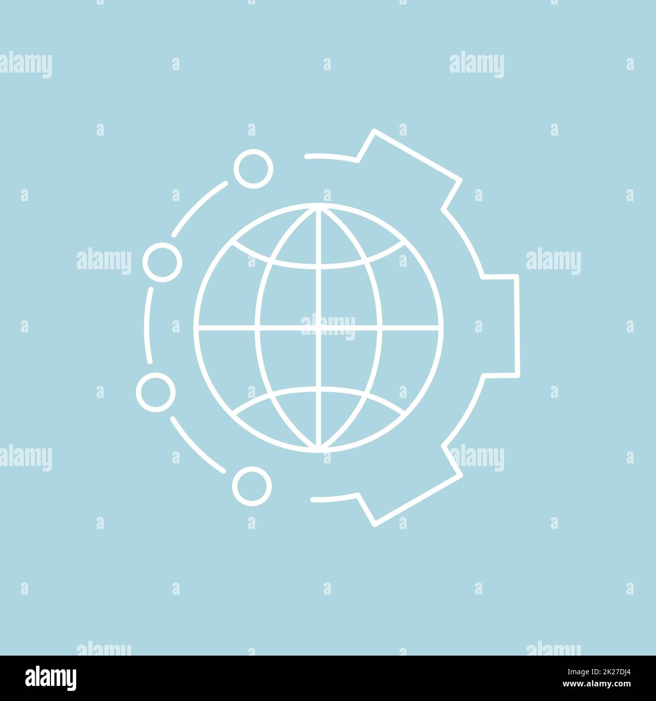 Artificial intelligence and machine learning line icon Stock Photo - Alamy Artificial intelligence and machine learning line icon Stock Photo - Alamy