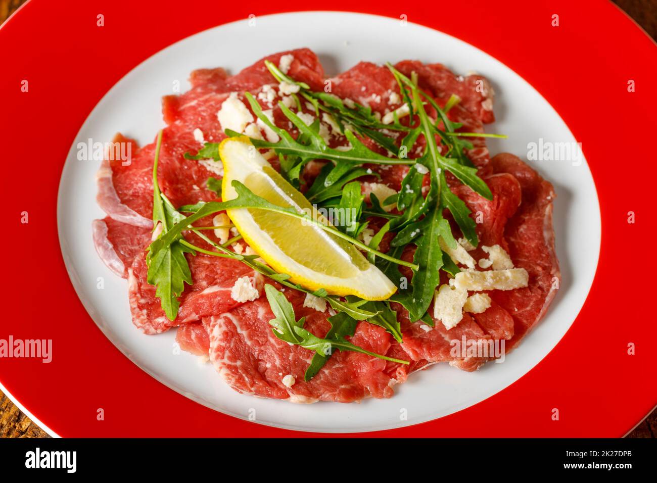 Carpaccio plate hi-res stock photography and images - Alamy