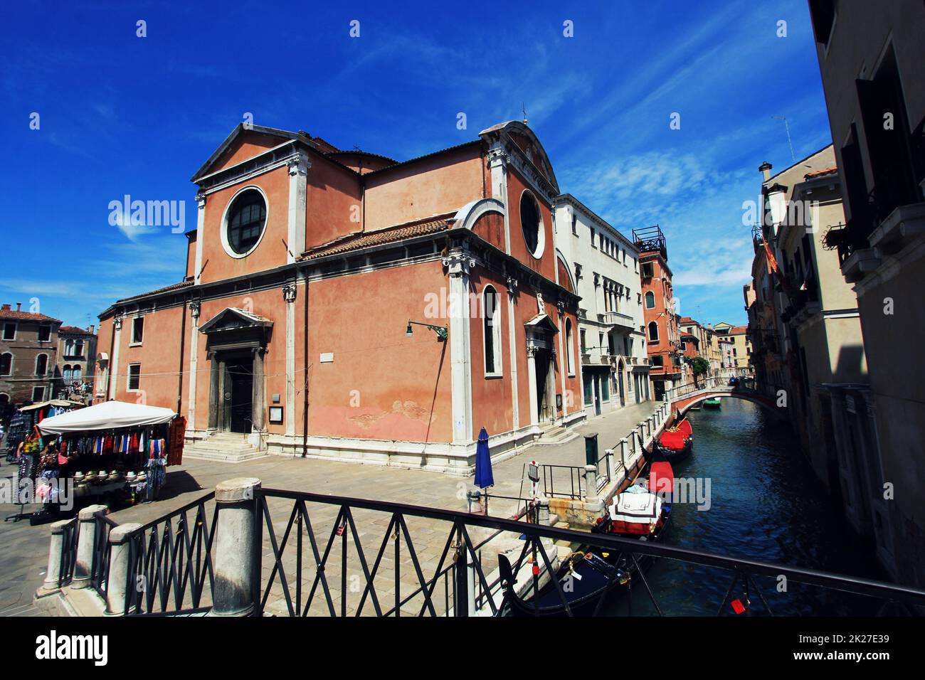 The Renaissance church of San Felice in the district of Cannaregio ...