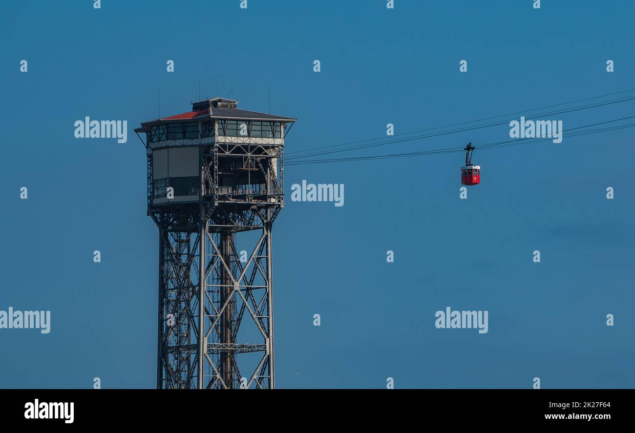 Port Vell Aerial Tramway Stock Photo - Alamy