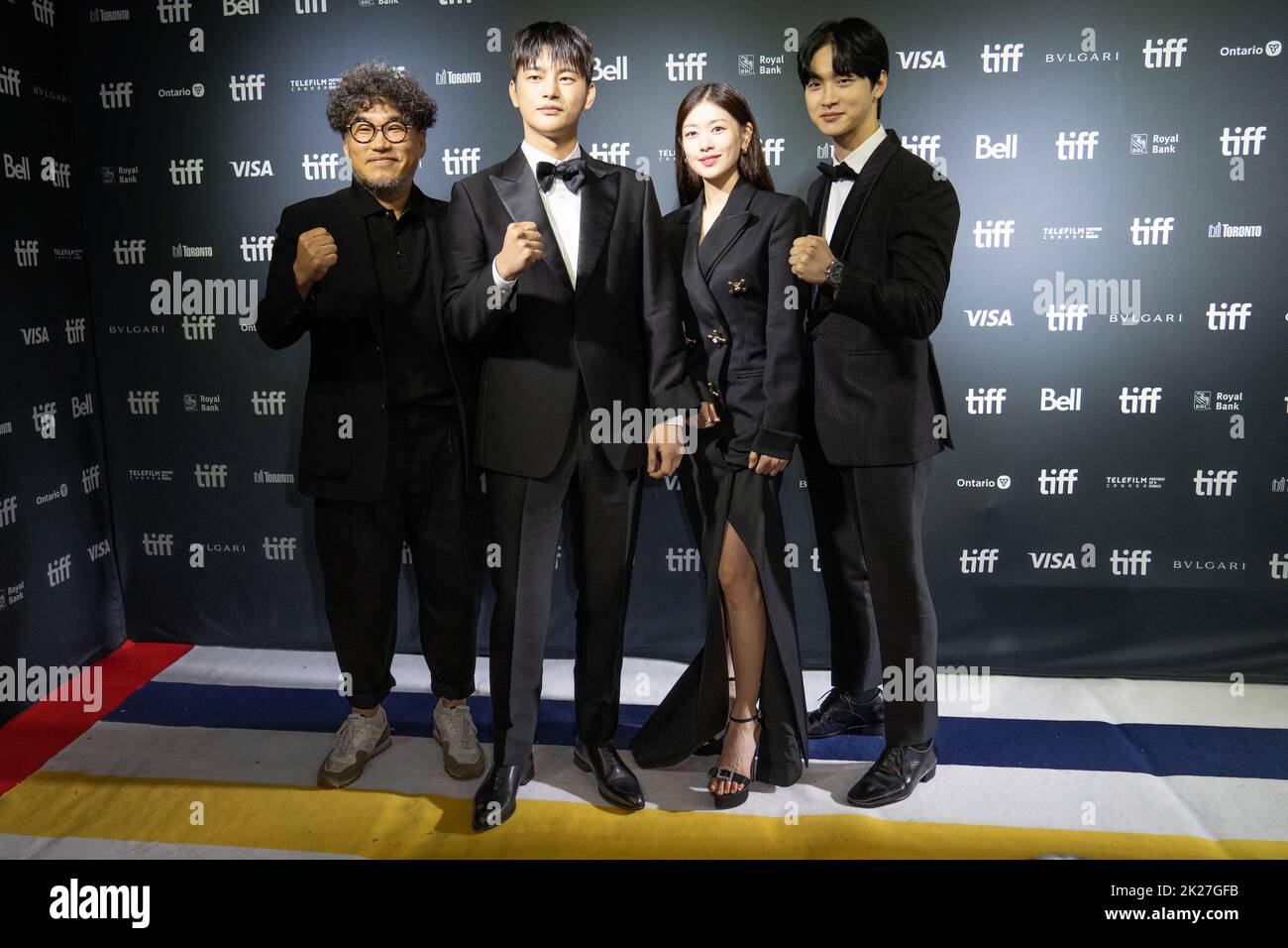 11 September 2022 - Toronto, Ontario, Canada - Kim Hongsun, Seo IN-Guk ...