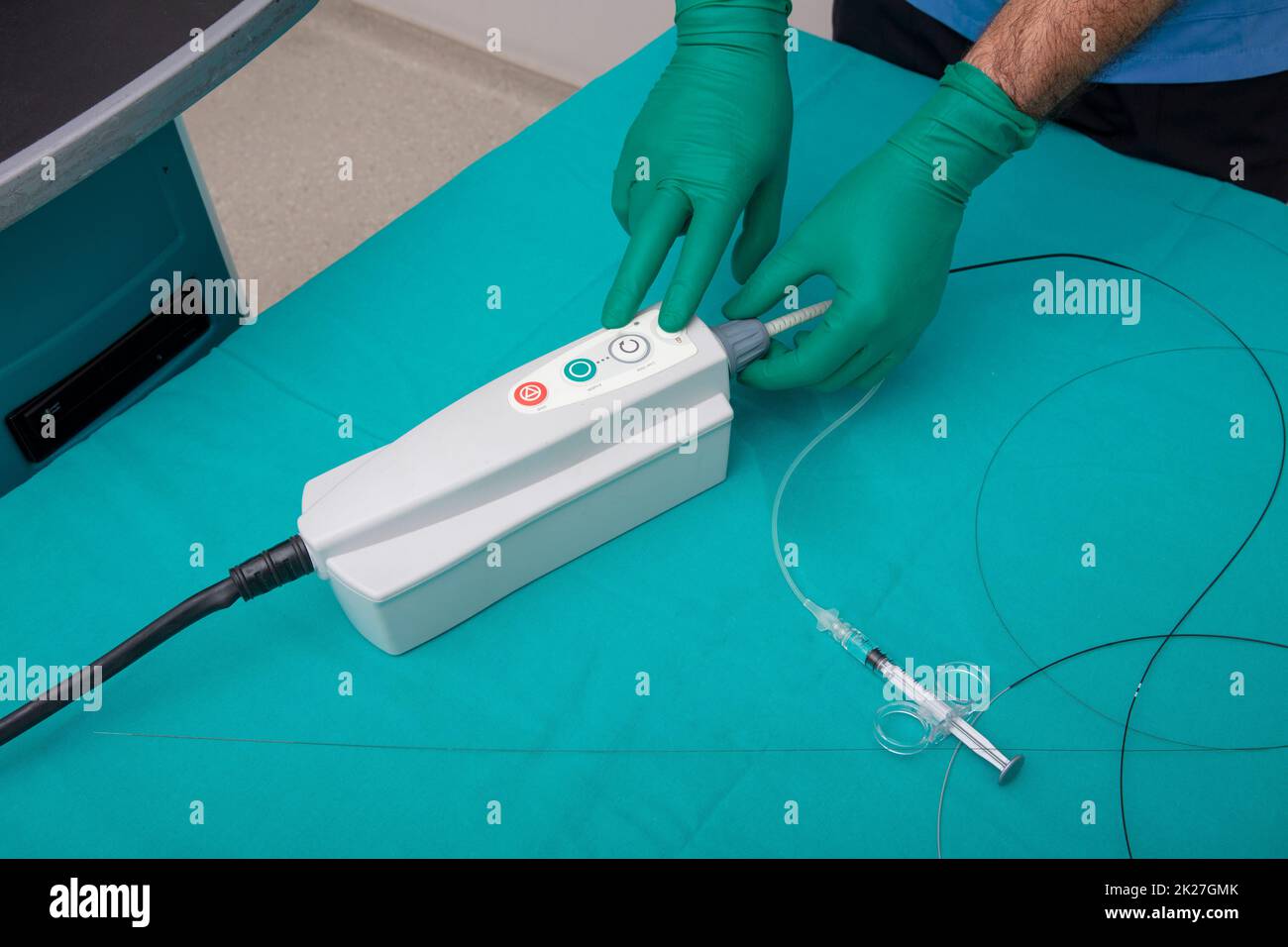 Optical coherence tomography (OCT) was performed measurement of ...