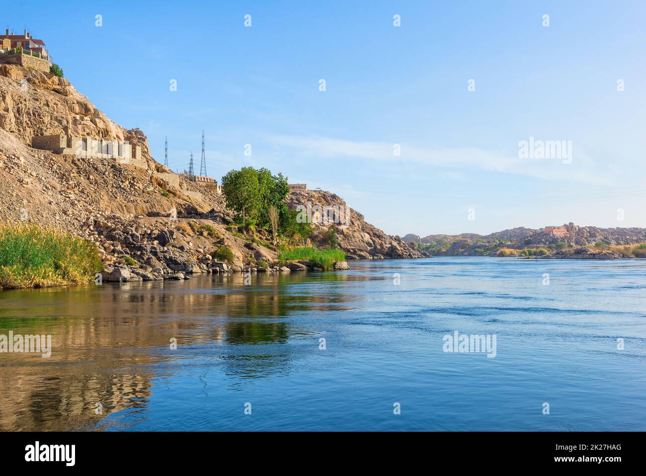 Nile rocky island hi-res stock photography and images - Alamy
