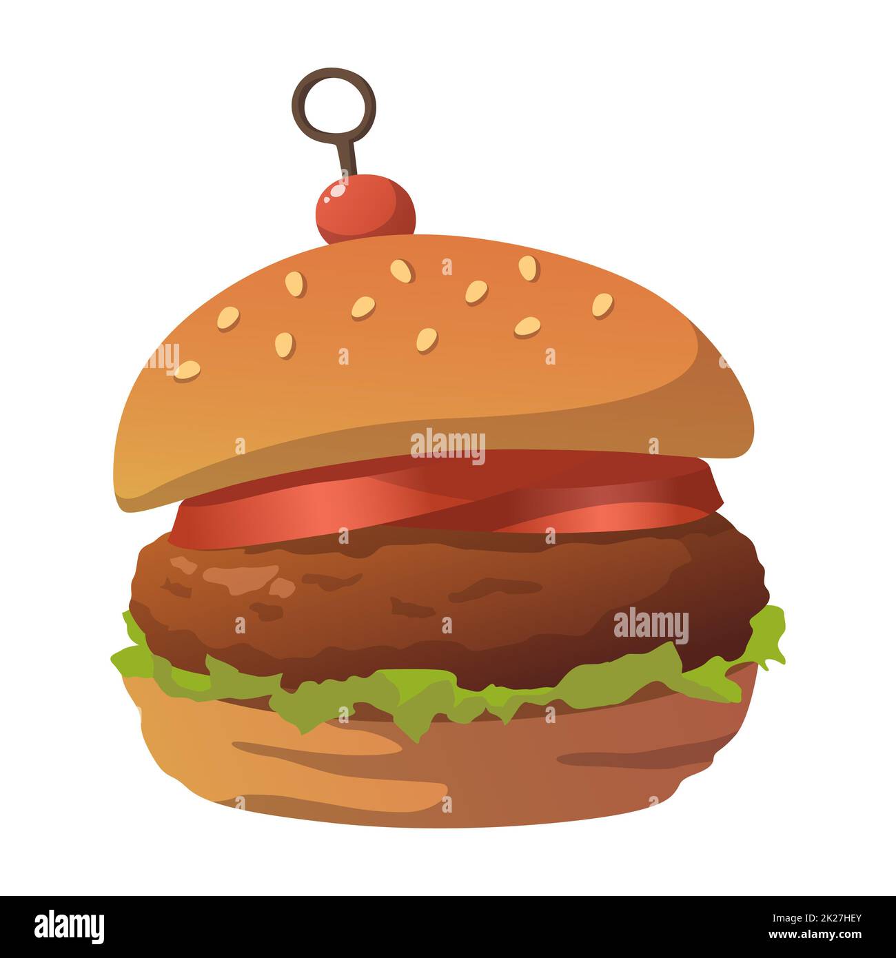 Fresh big fast food Cut Out Stock Images & Pictures - Alamy