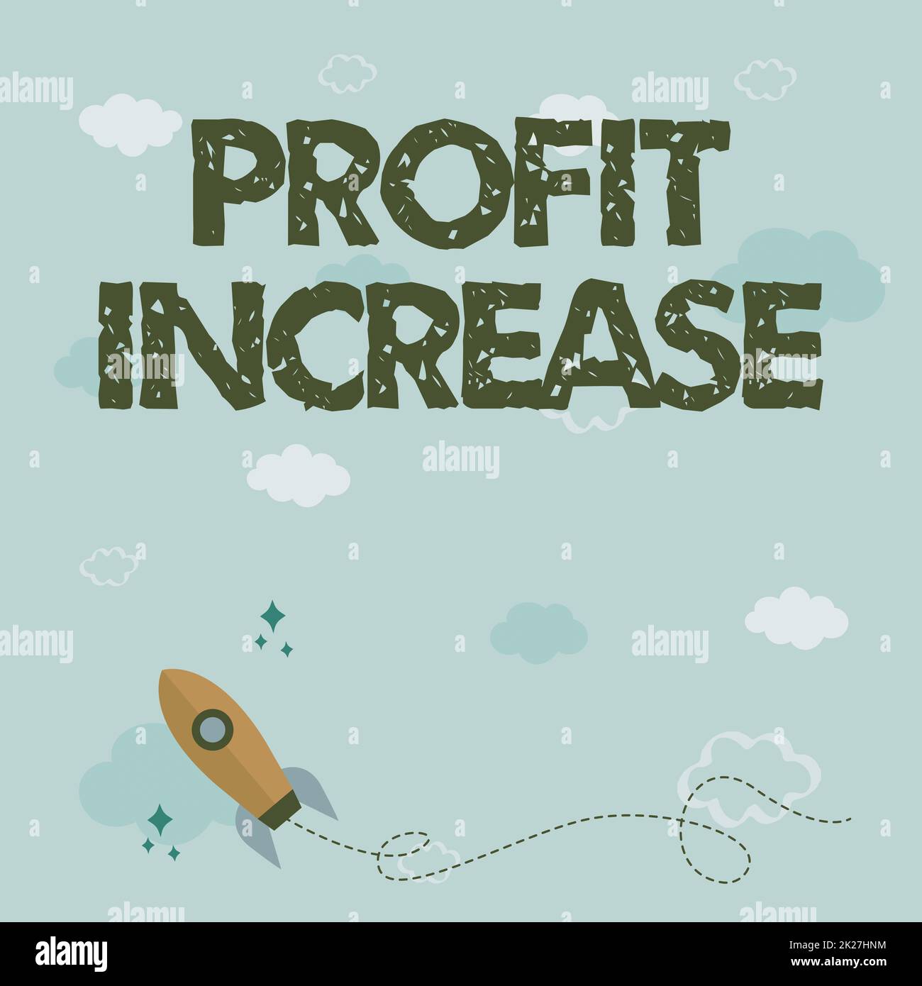 Inspiration showing sign Profit Increase. Business concept the growth ...
