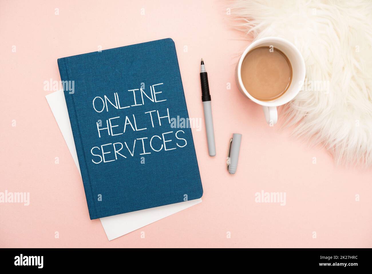 Text showing inspiration Online Health Services. Internet Concept ...