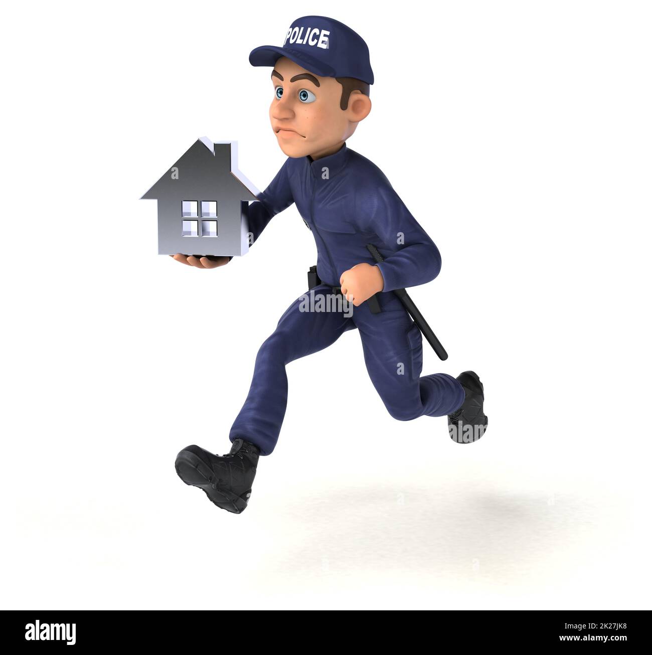 Policeman Animated Clipart Gif