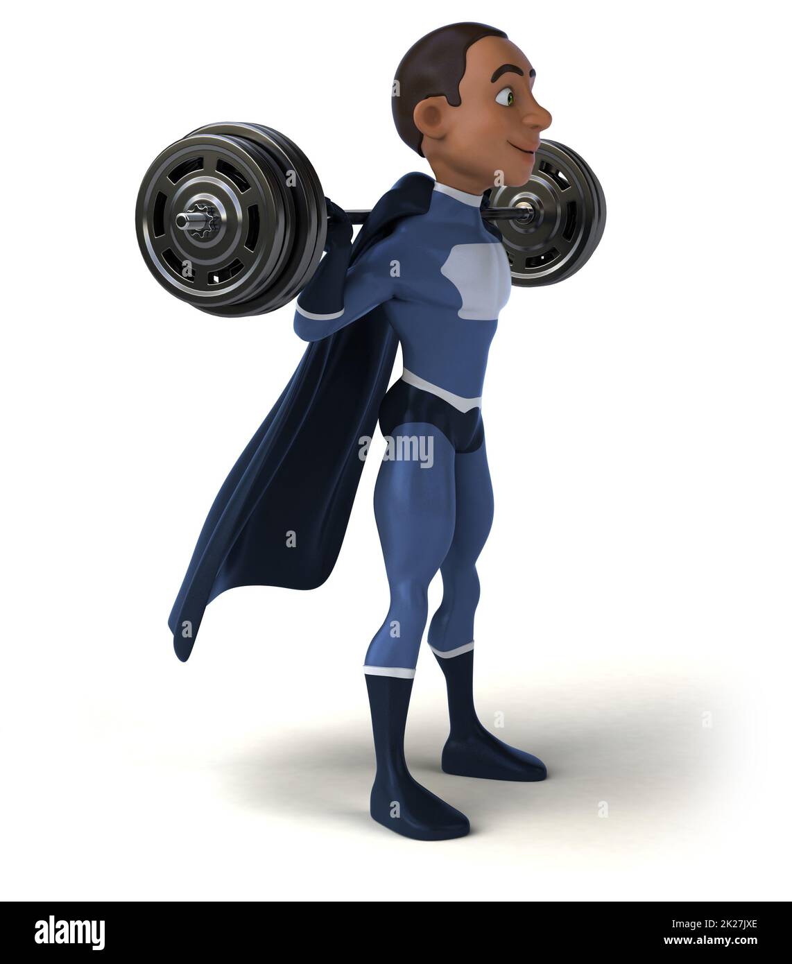 Cartoon illustration boy superhero hi-res stock photography and images ...