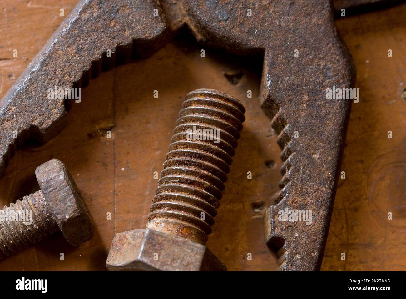 old rusted pliers Stock Photo - Alamy