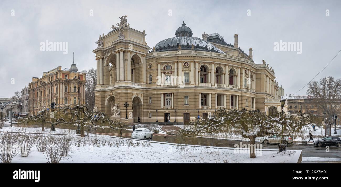 Odessa opera ballet building ukraine hi-res stock photography and ...