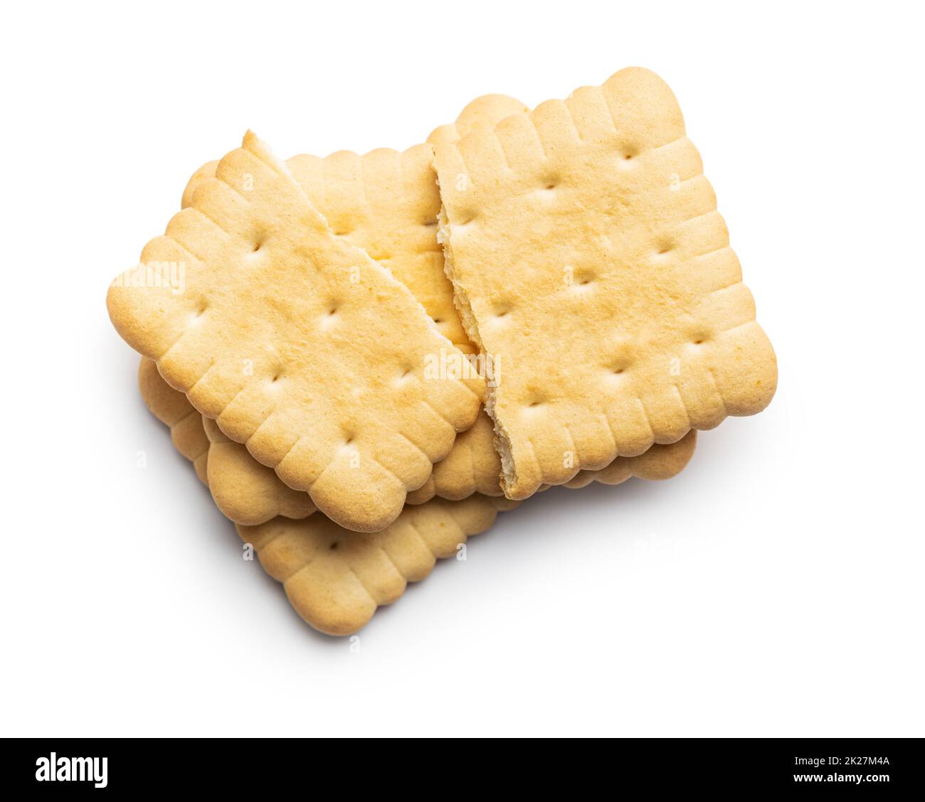 Homemade butter cookies yellow Cut Out Stock Images & Pictures - Alamy
