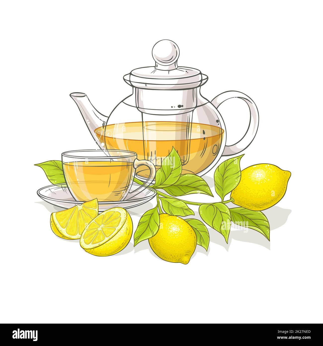 Lemon juice cartoon illustration hi-res stock photography and images ...