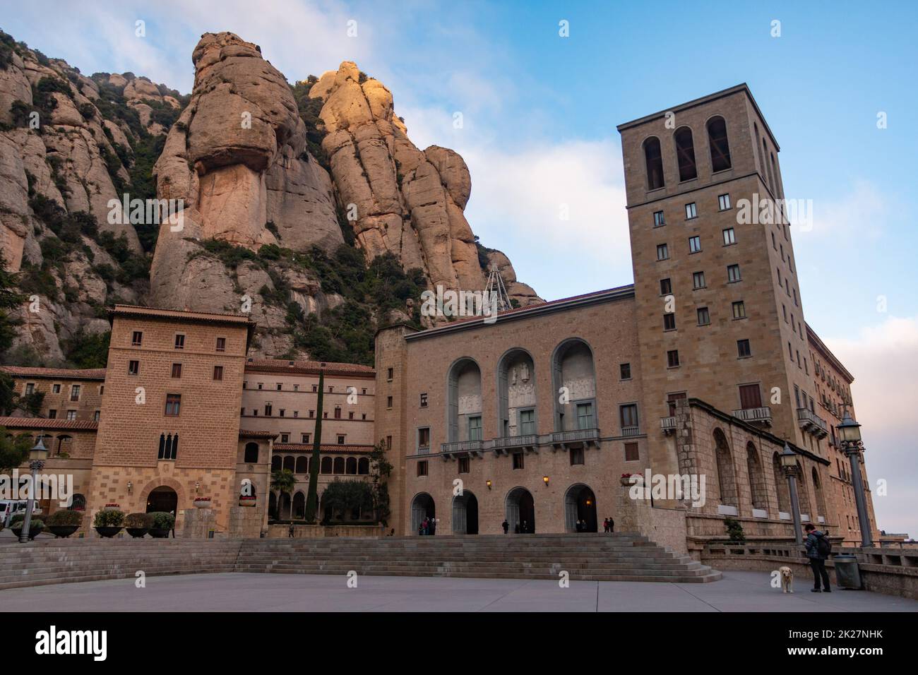 Stairs at montserrat hi-res stock photography and images - Alamy