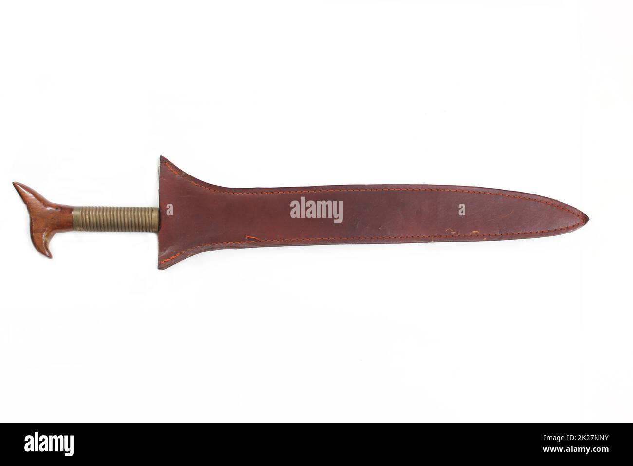 Filipino Fighting Sword Isolated on White Background Stock Photo - Alamy