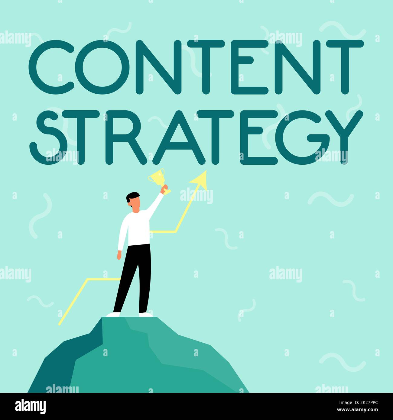 Handwriting text Content Strategy. Word for important Marketing ...