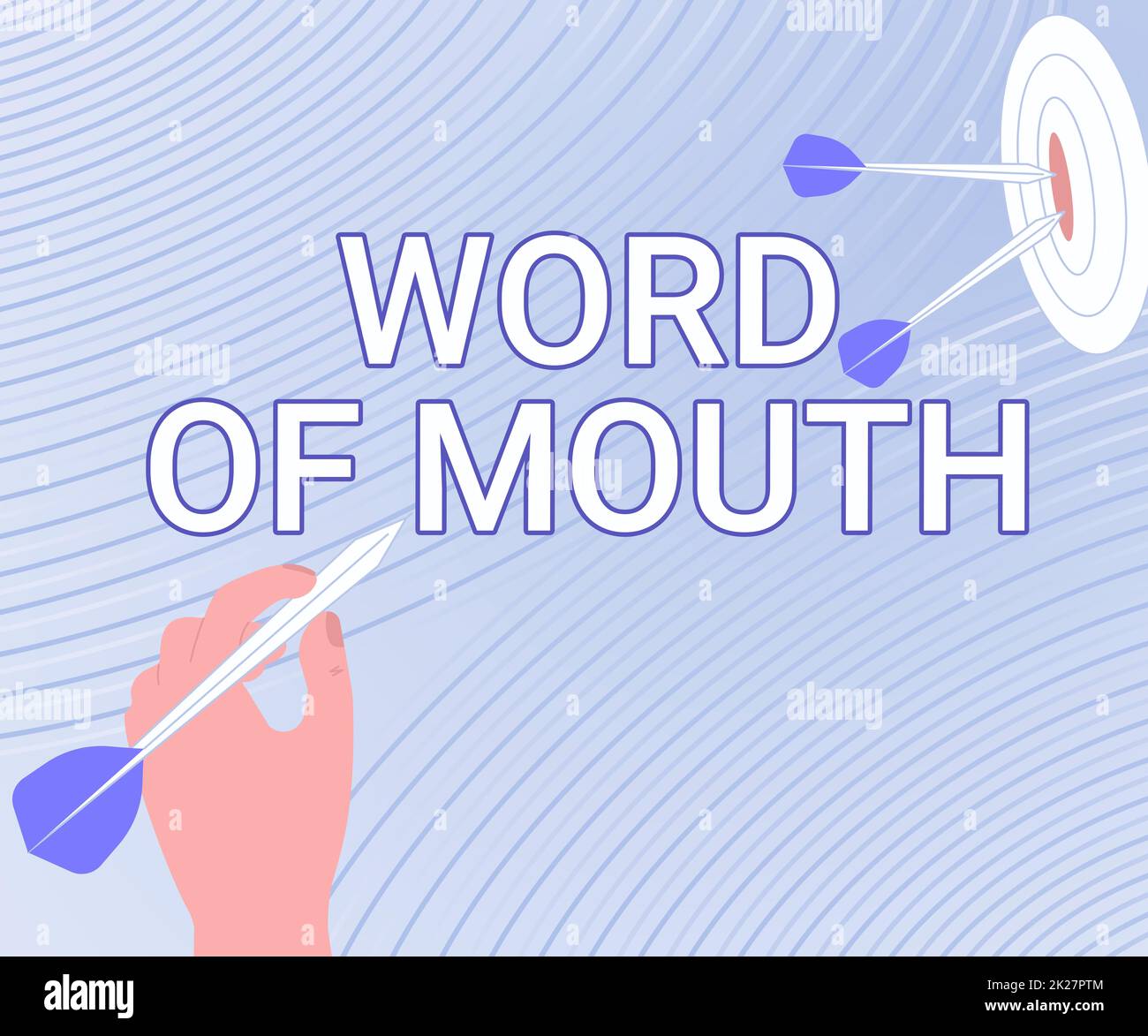 Handwriting text Word Of Mouth. Internet Concept information that is ...