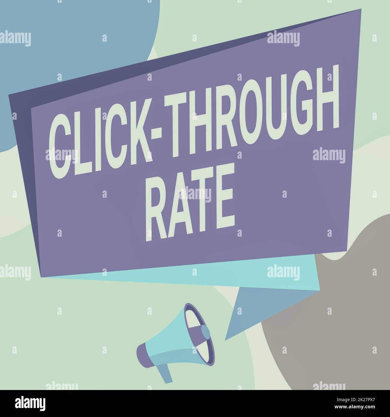 Writing displaying text Click through Rate. Business overview number of ...