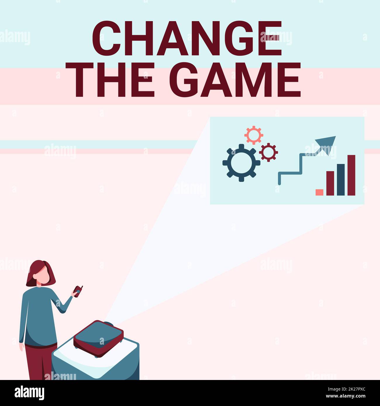 Sign displaying Change The Game. Business overview adjustment in coarse ... Sign displaying Change The Game. Business overview adjustment in coarse ...