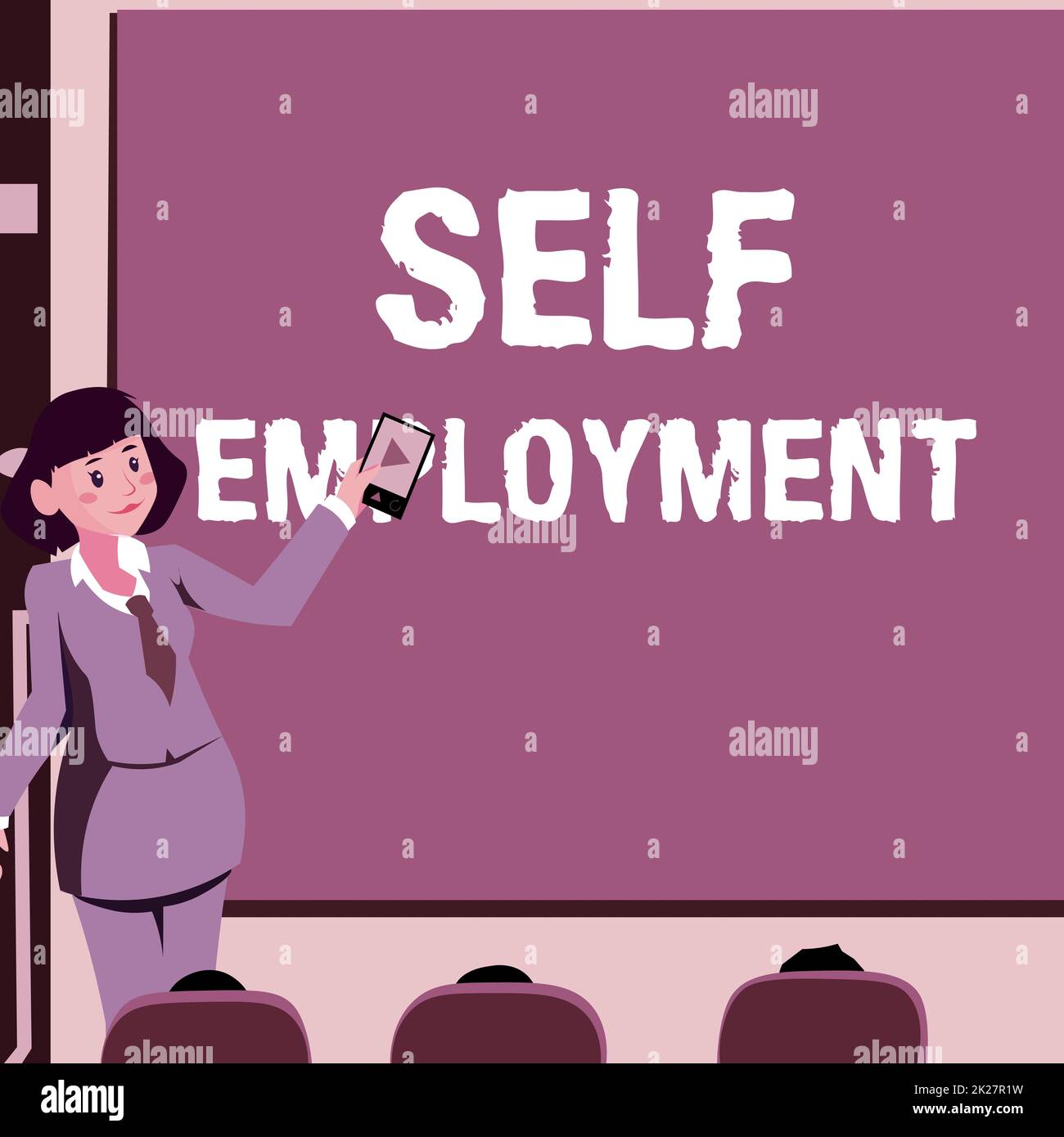 Self service woman hi-res stock photography and images - Alamy