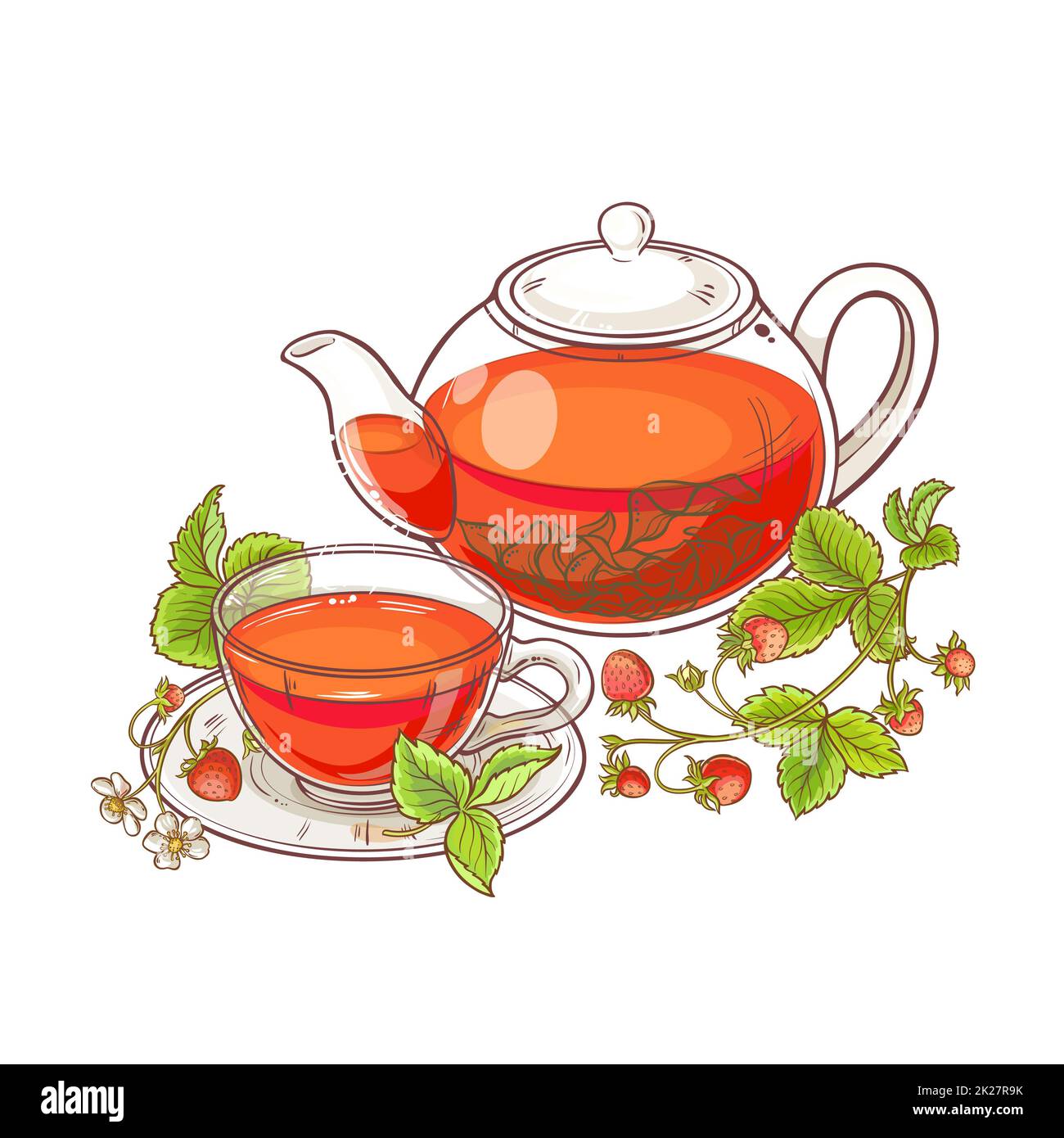 Illustration harvest Cut Out Stock Images & Pictures - Alamy