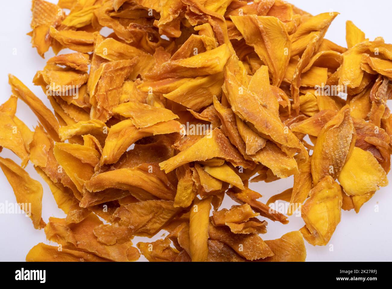 Pile of Dried Mango Slices Stock Photo - Alamy