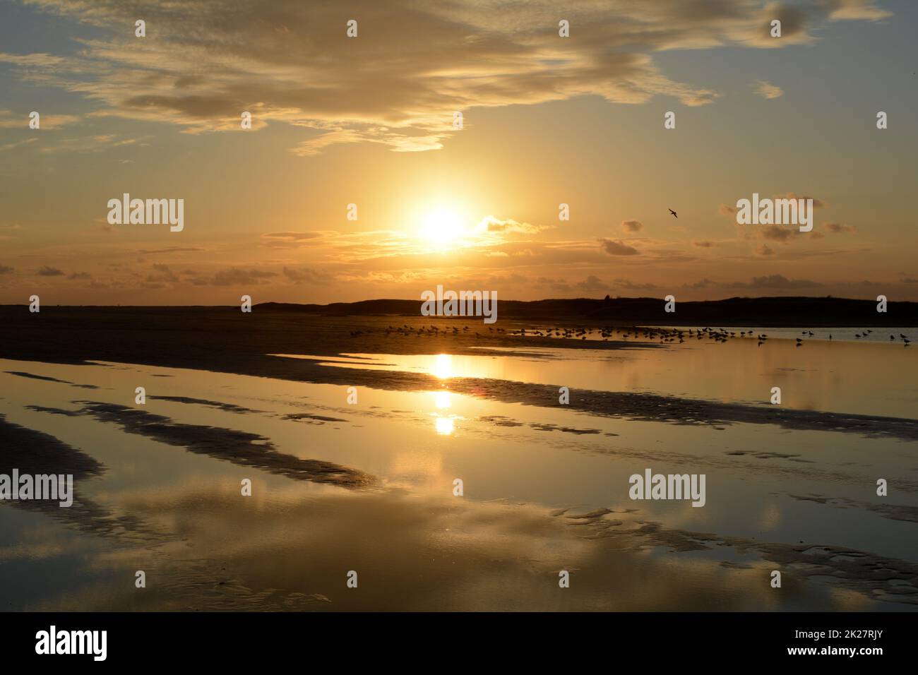 Beautiful beach ebb tide hi-res stock photography and images - Alamy