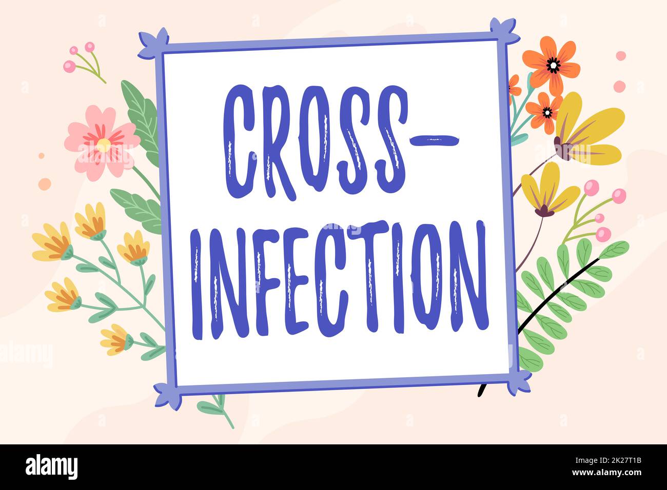 Inspiration showing sign Cross Infection. Business overview ...