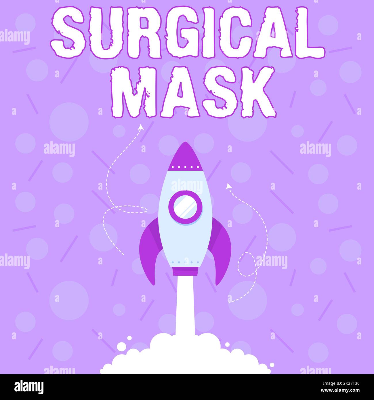 Text caption presenting Surgical Mask. Business concept worn by health ...