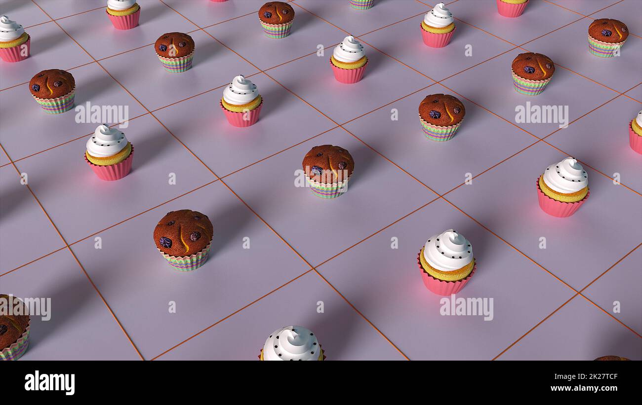 Cute festive pastry hi-res stock photography and images - Alamy