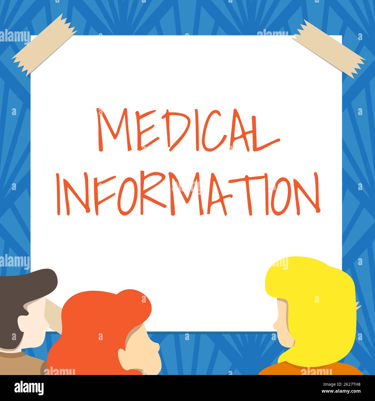 Text showing inspiration Medical Information. Business approach a ...