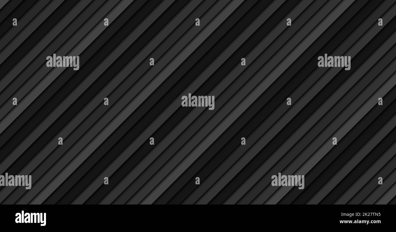 Panoramic black and gray diagonal lines - Vector Stock Photo - Alamy