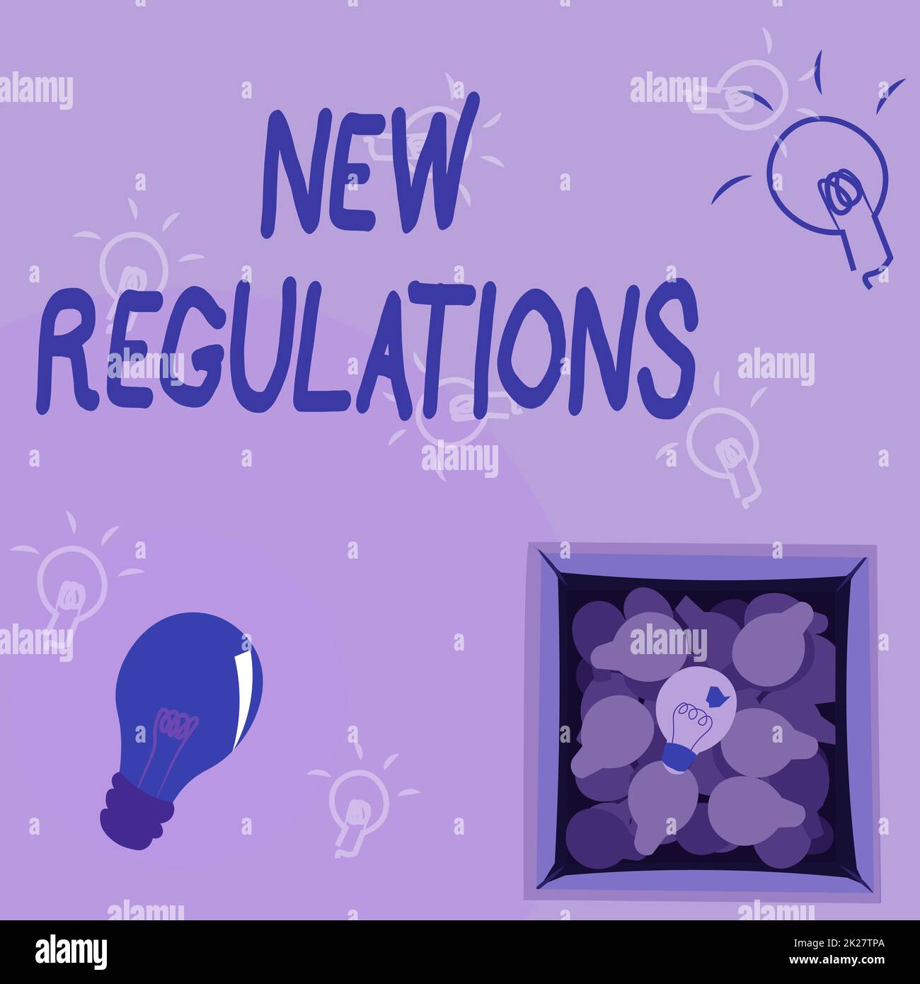 Conceptual caption New Regulations. Internet Concept rules made by a ...