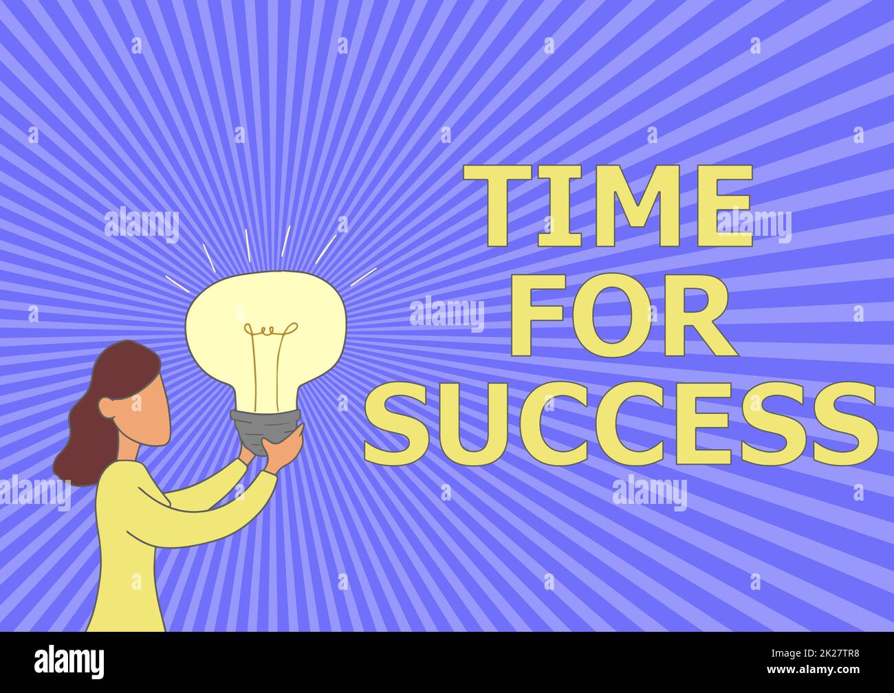 Text caption presenting Time For Success. Business concept business ...