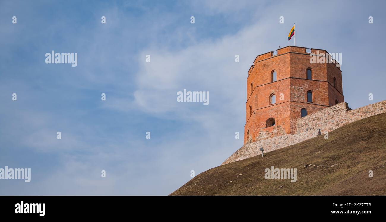 Hill of gediminas tower hi-res stock photography and images - Alamy