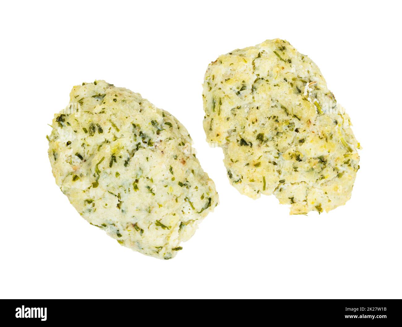 steamed minced with greenery fish balls isolated Stock Photo - Alamy