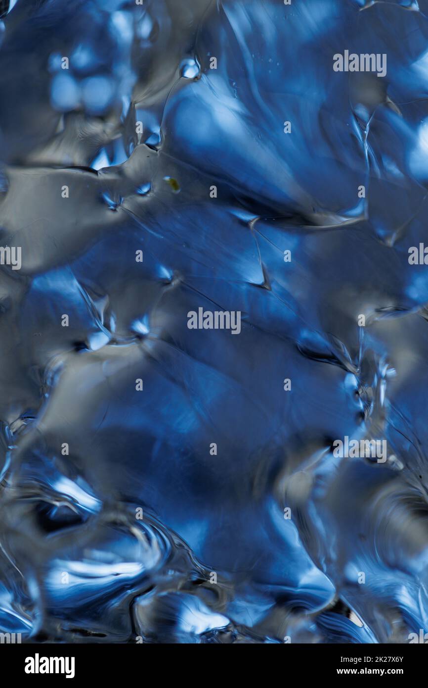 Melting ice water closeup Stock Photo - Alamy