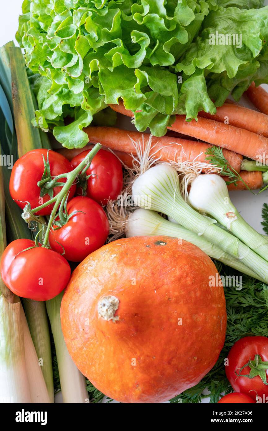 close up of seasonal vegetables Stock Photo - Alamy
