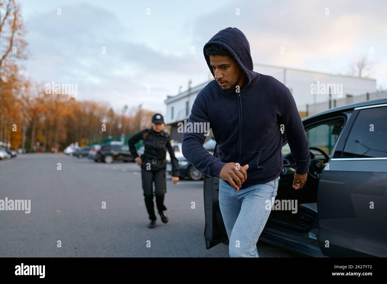 Hooded justice hi-res stock photography and images - Alamy