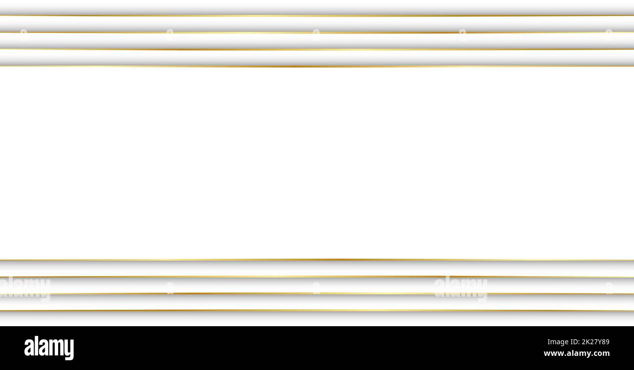 Golden abstract lines background Cut Out Stock Images & Pictures - Alamy