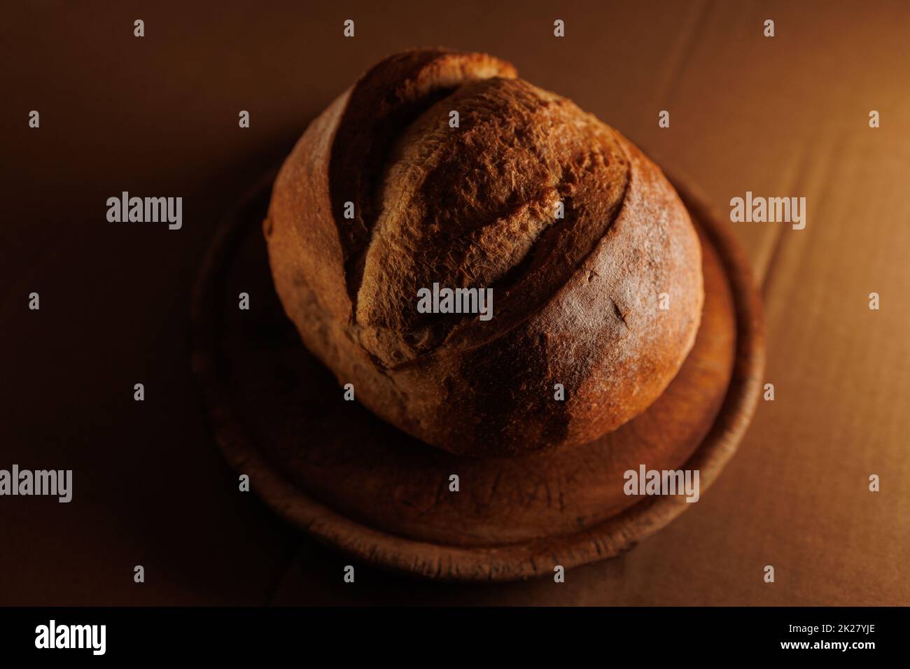 Round sweet pastry closeup Stock Photo - Alamy