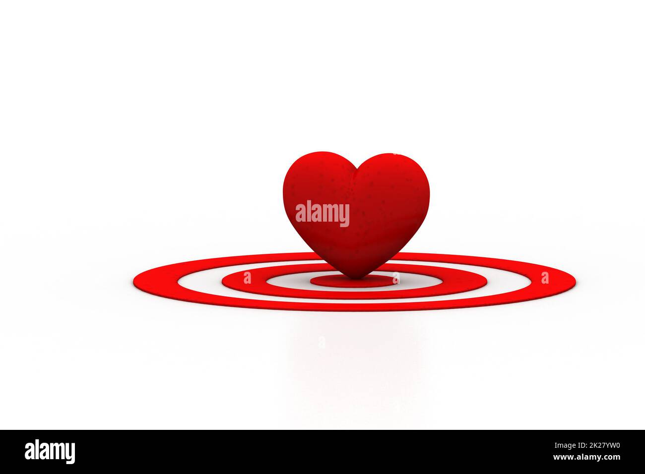 Stylized red target hi-res stock photography and images - Alamy