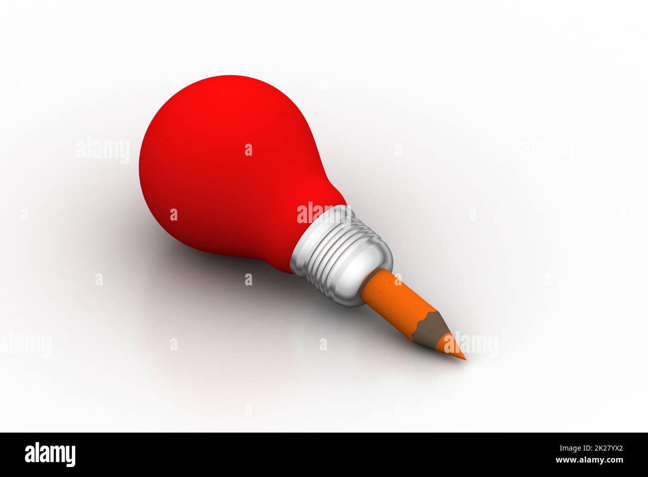 light bulb creative and leadership concept Stock Photo - Alamy