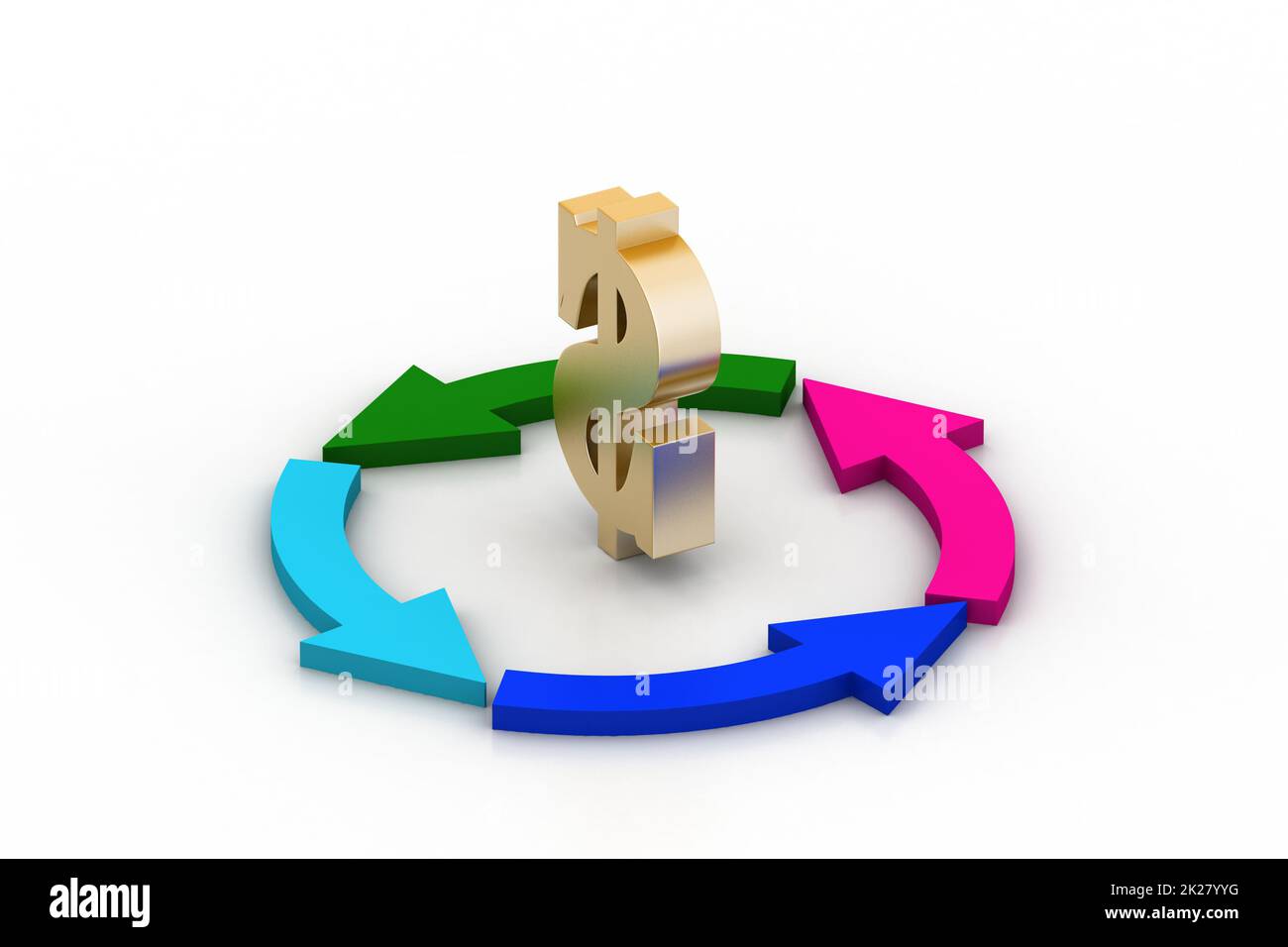 Circular arrows change reset Cut Out Stock Images & Pictures - Alamy