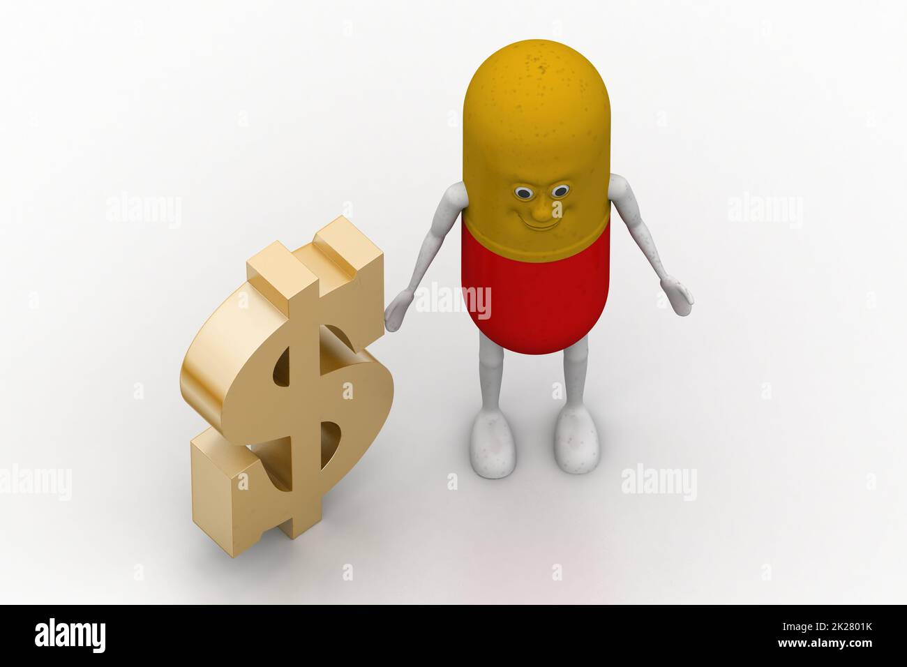 Pill dollar sign hi-res stock photography and images - Alamy