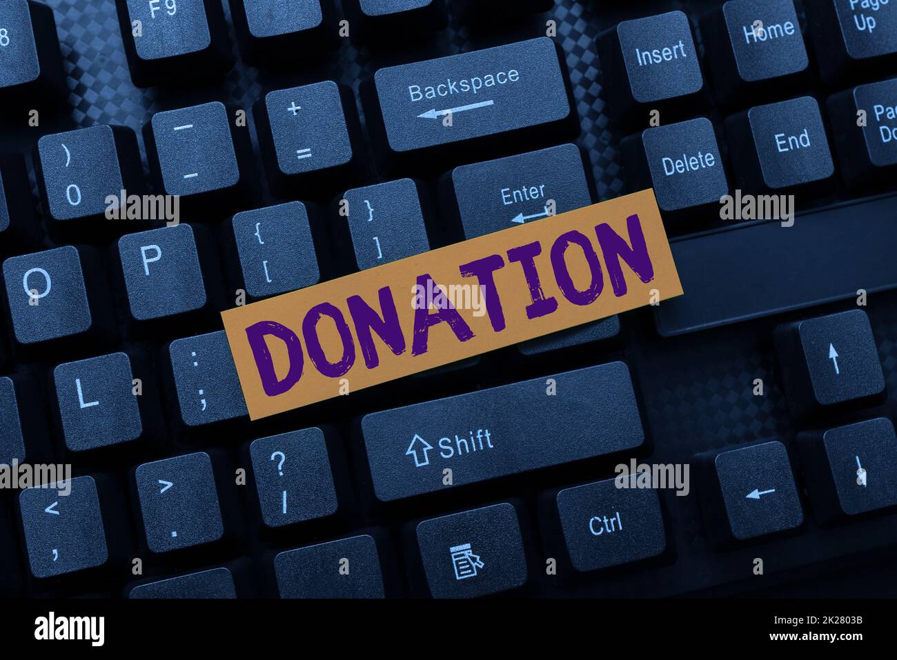 Volunteering and making donation hi-res stock photography and images ...