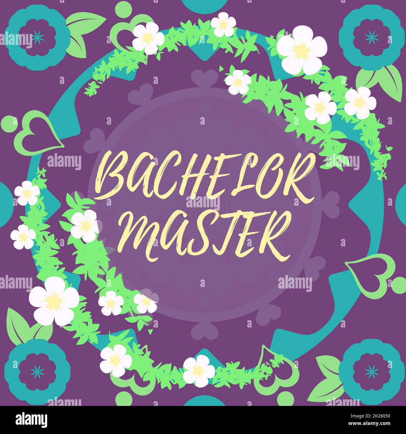 Handwriting text Bachelor Master. Business showcase An advanced degree ...