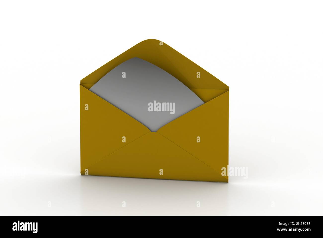 Opening e mail letter Stock Photo - Alamy